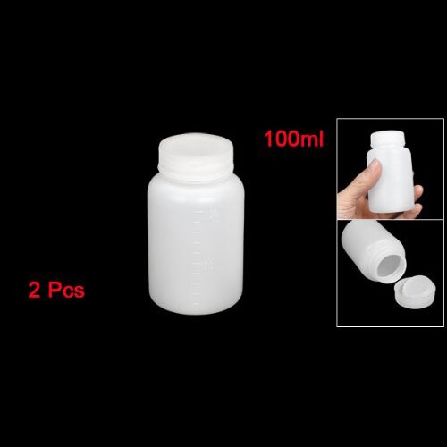 and 2 Pcs Laboratory Double Cap Leakproof Plastic ... – Grandado