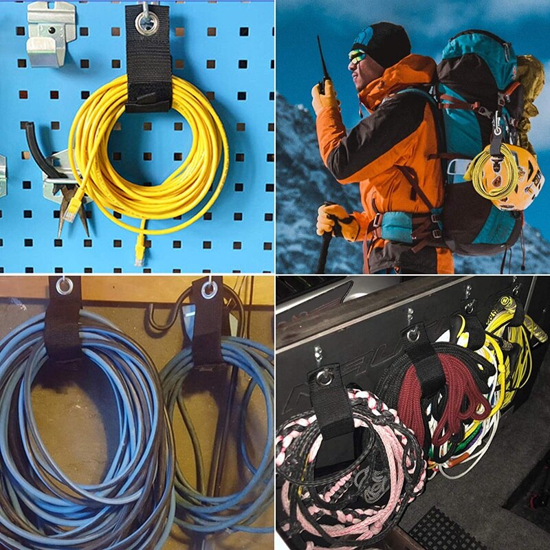 6PCS Upgrade Extension Cord Organizer Hook and Loo... – Grandado