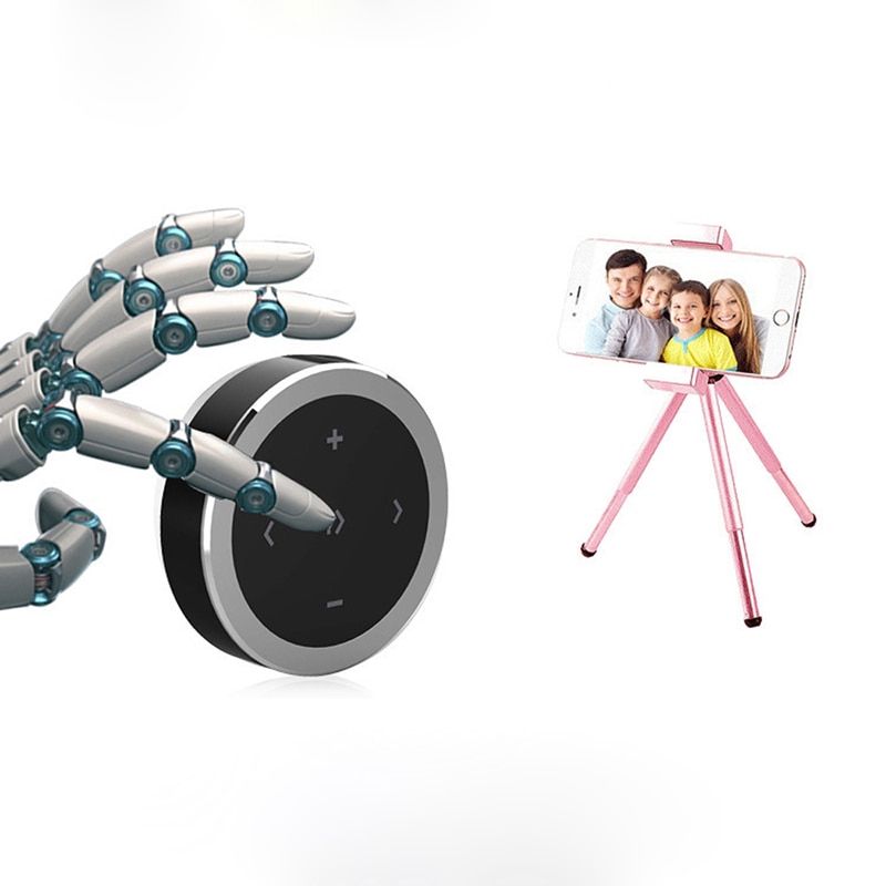 Mini Draadloze Bluetooth Media Knop Auto Motorfiet... – Grandado