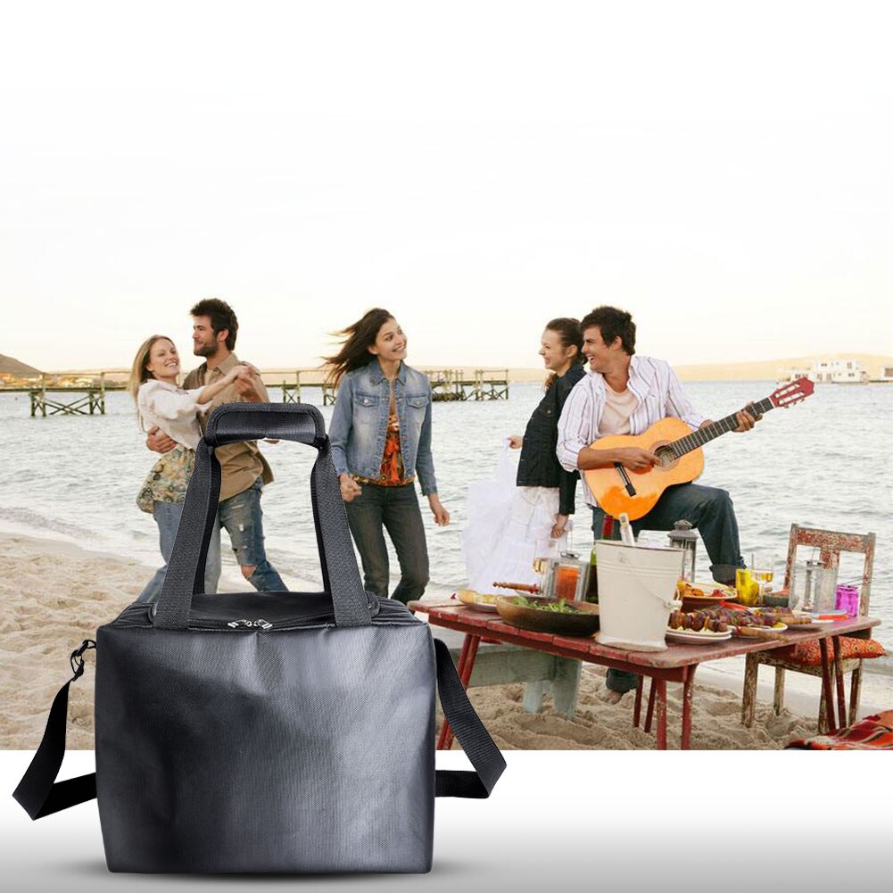 Black 28 Liter Insulated Thermal Bag For /Cold Foo... – Grandado