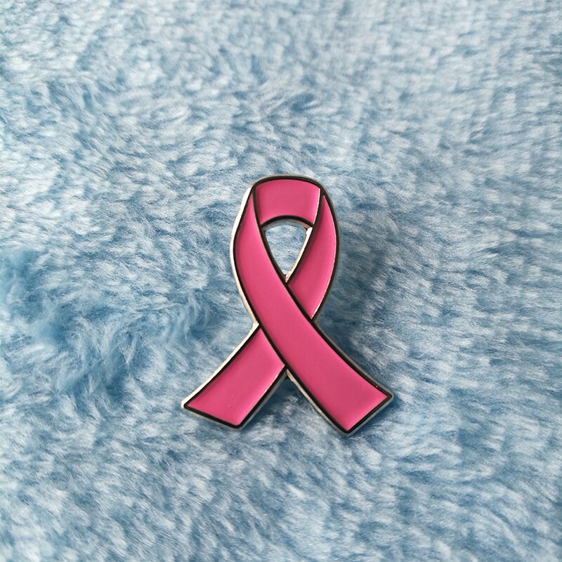 Breast Cancer Awareness Pink Ribbon Pin – Vicedeal