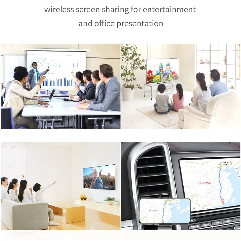 TV stick 1080p 2.4G wireless mirascreen display fi... – Grandado