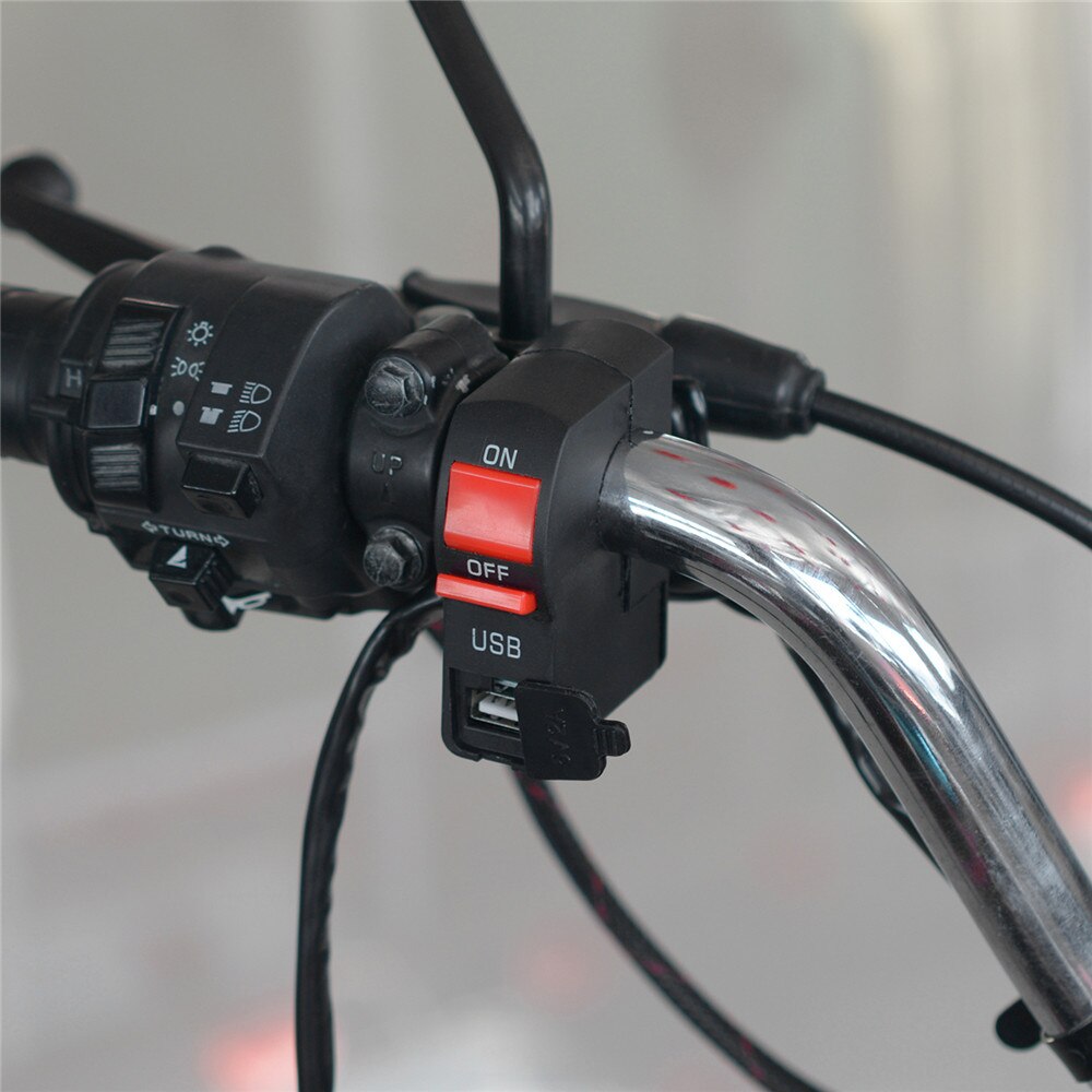 12V USB Motorfiets Stopcontact Stekkers Waterdicht... – Vicedeal