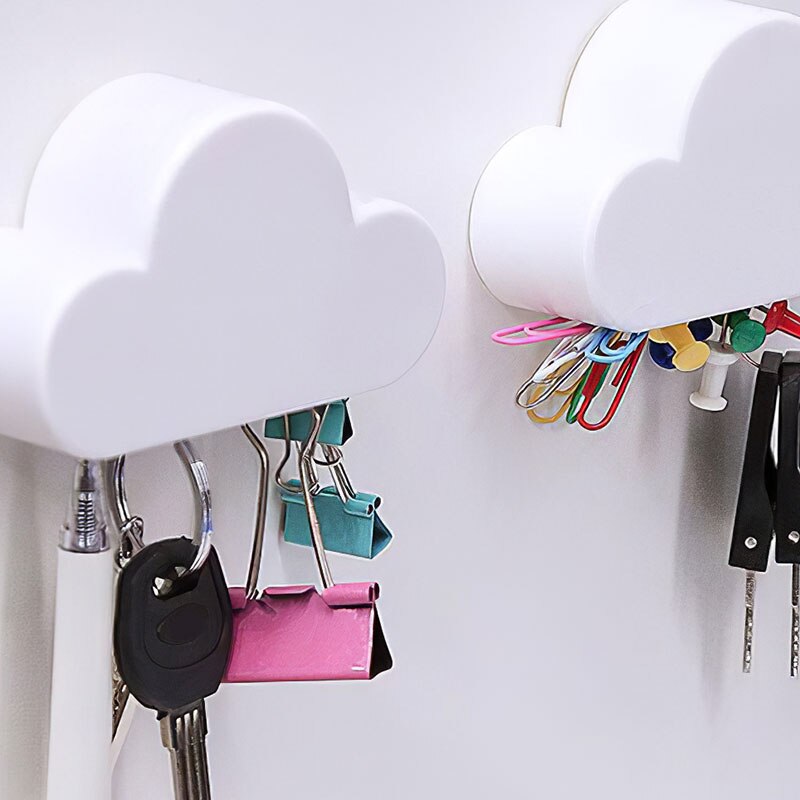 Cloud Shape Key Hanger Rack Decoratieve Houder Muu... – Vicedeal