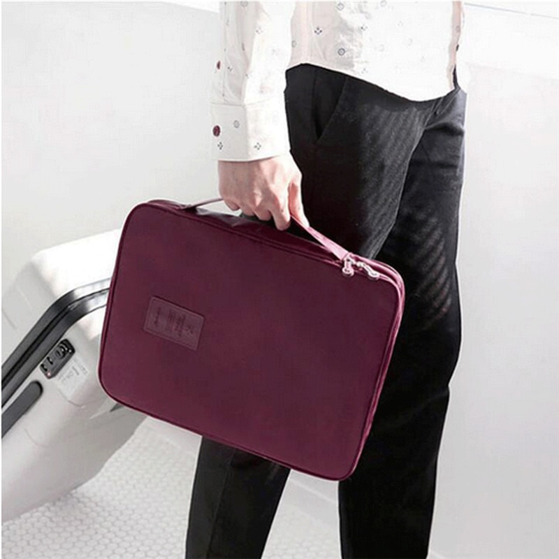 Travel Shirt Tie Sorting Pouch Zipper Organizer Po... – Vicedeal