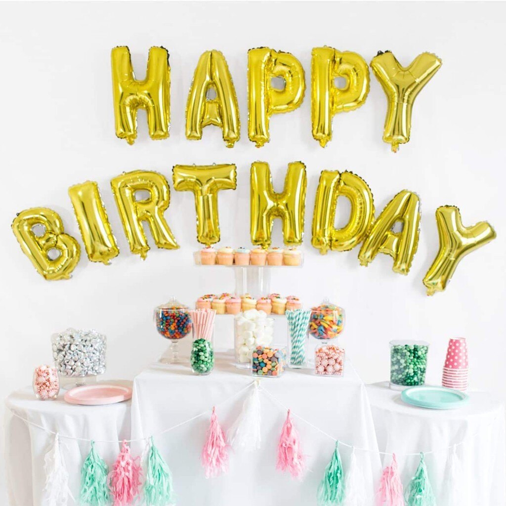 Self Inflating Balloon Happy Birthday Party Balloo... – Grandado