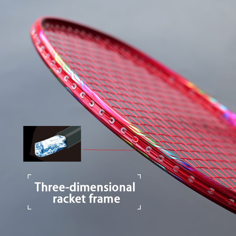 Light Weight 8U 62g 100% Full Caron Fiber Badminto... – Grandado