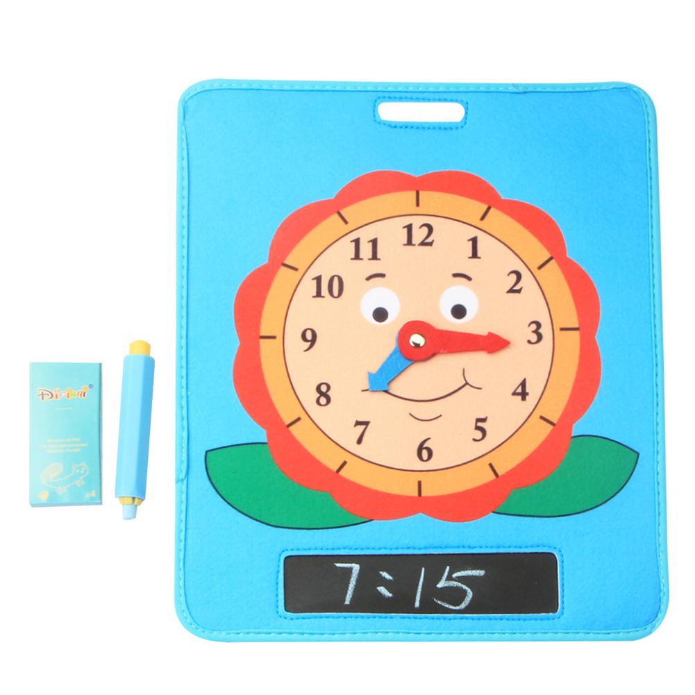 1 PC Adjustable Time Clock Children Learning Toy T... – Vicedeal
