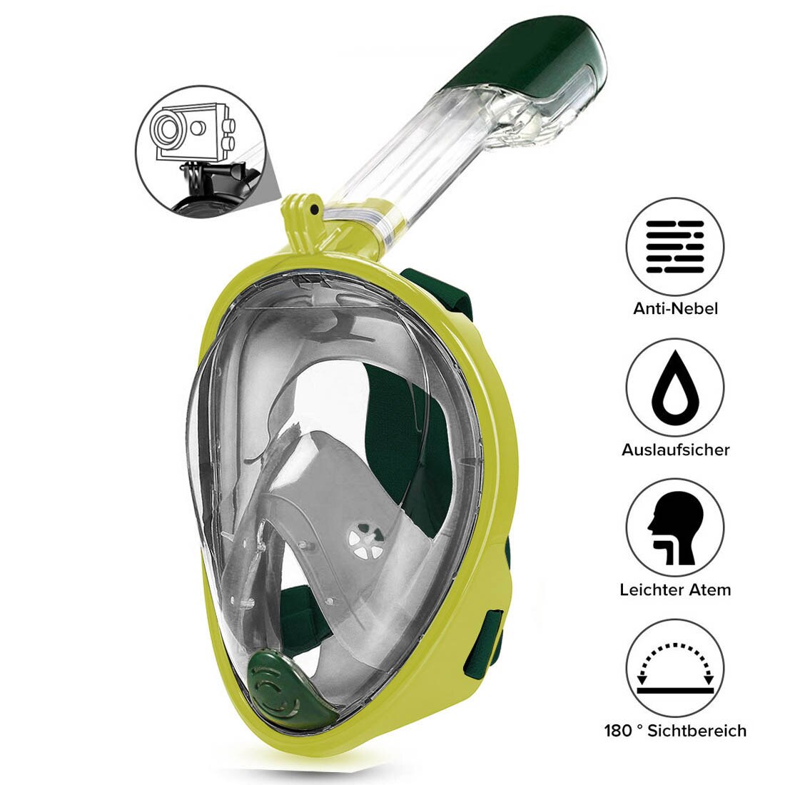 2020New Diving Mask Scuba Mask Underwater Anti Fog... – Grandado