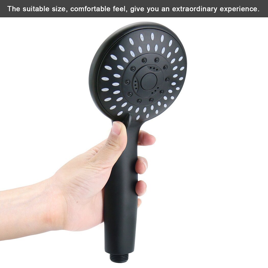 Round Shower head 5 Mode Handheld Handset Bathroom... – Grandado