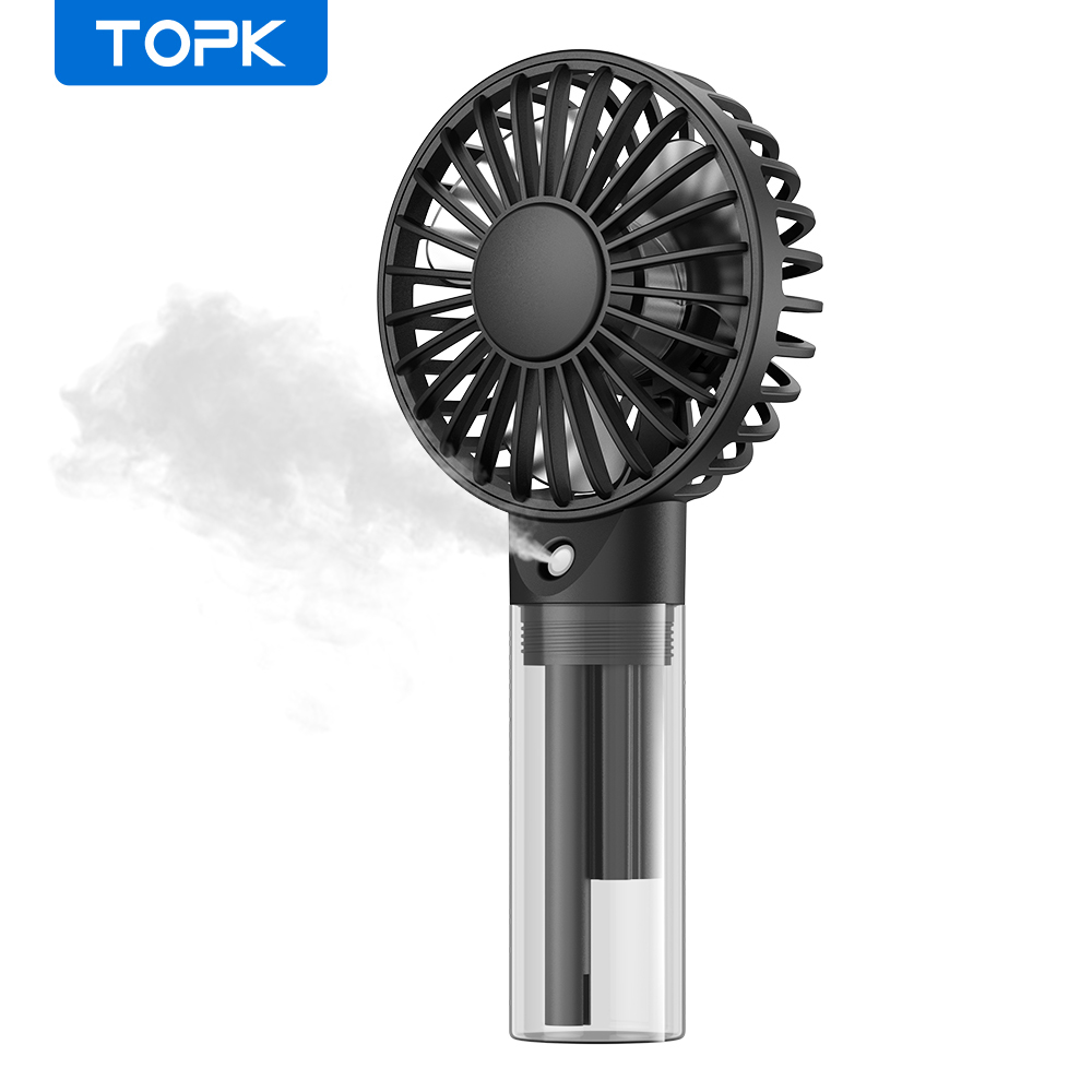 TOPK tragbarer Mini-Ventilator mit Wassernebel, 20... – Vicedeal