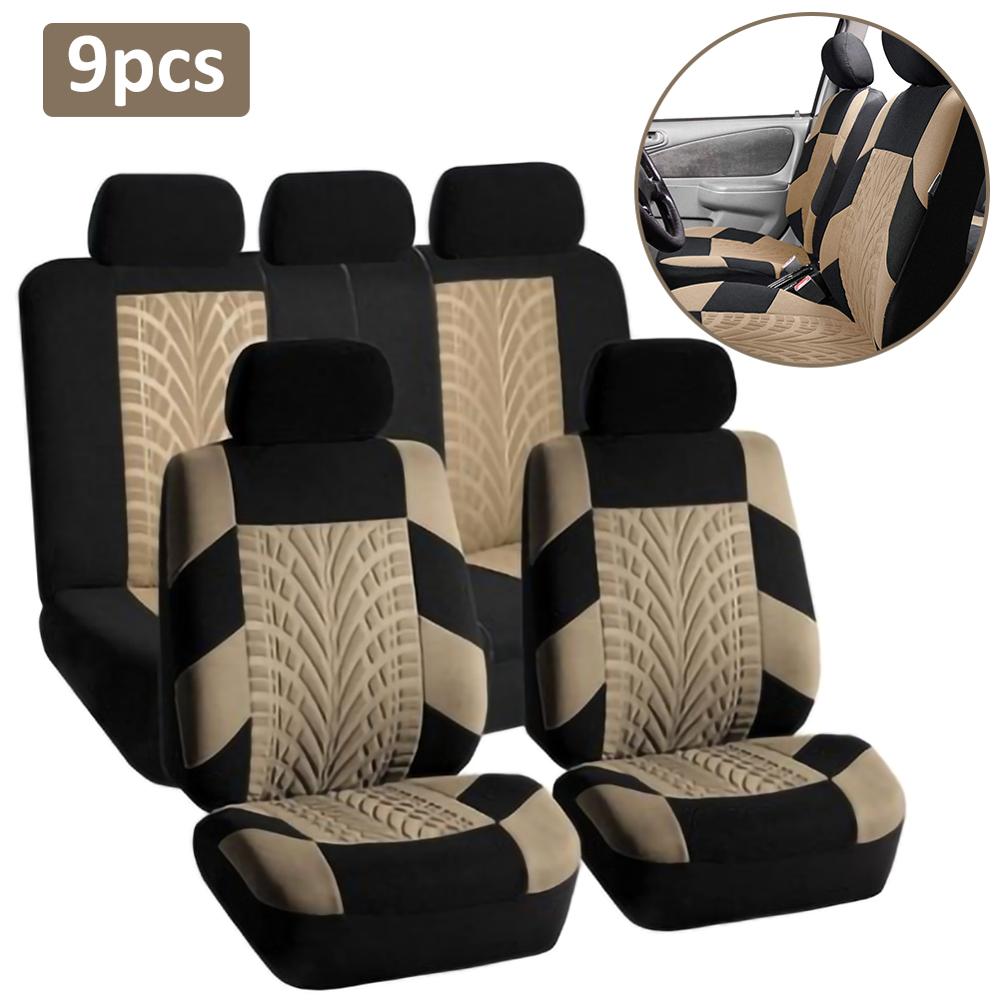 Aimaao Car Seat Covers Set Universal Polyester Fab... – Grandado