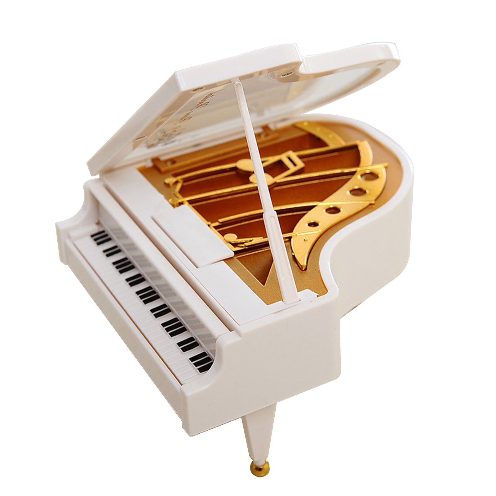 Mini Piano Piano Wooden Music Box Style Mini Piano... – Grandado