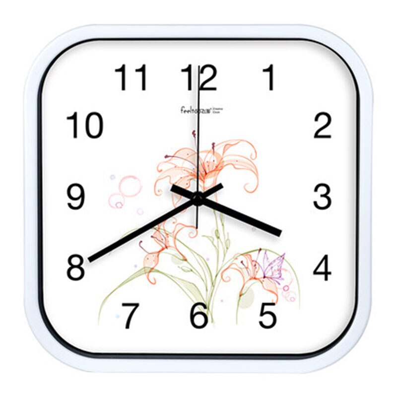 Wall Clock Digital Square Clock Quartz Wall Watche... – Vicedeal