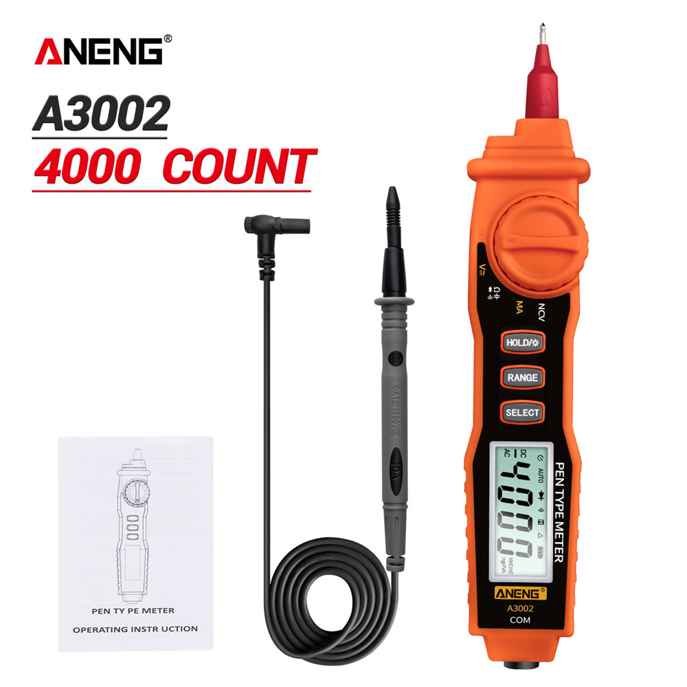 ANENG A3002 Digital Multimeter Pen Type 4000 Count... – Vicedeal