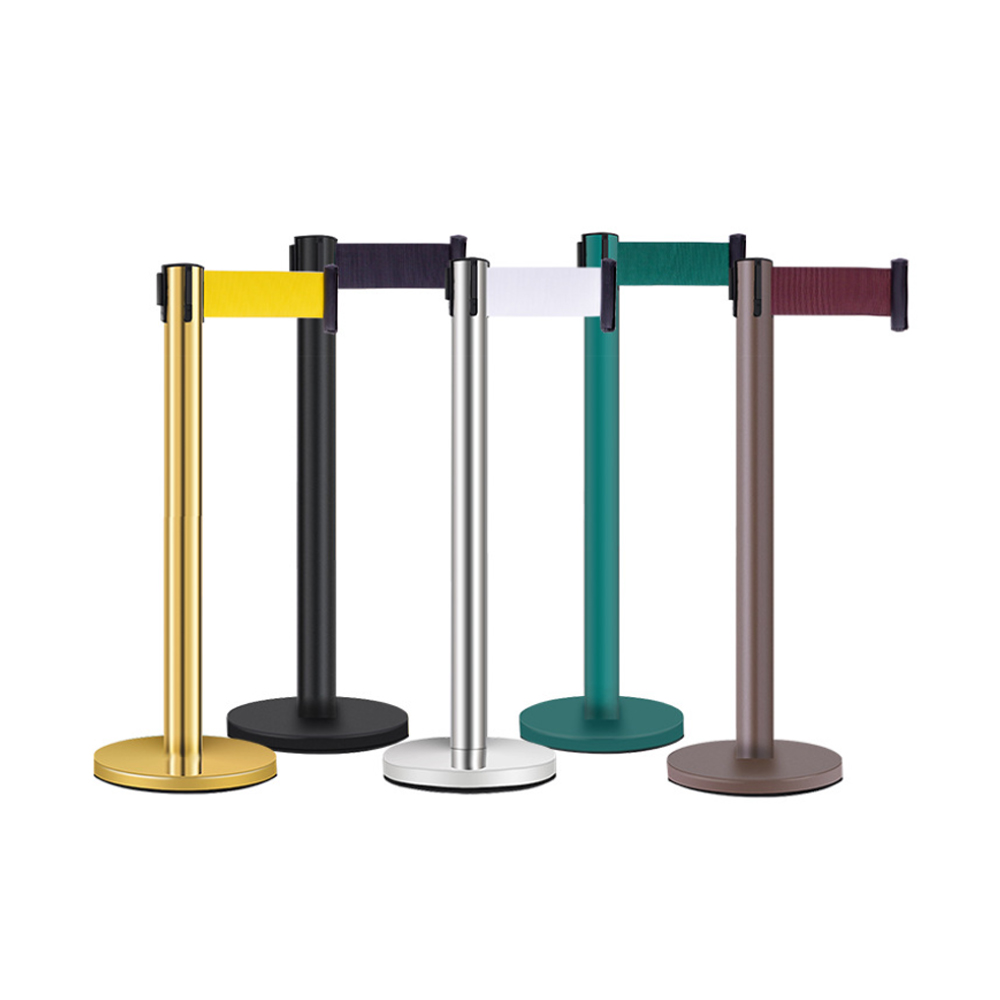 Aceally Retractable Belt Queue Barrier Post System... – Vicedeal
