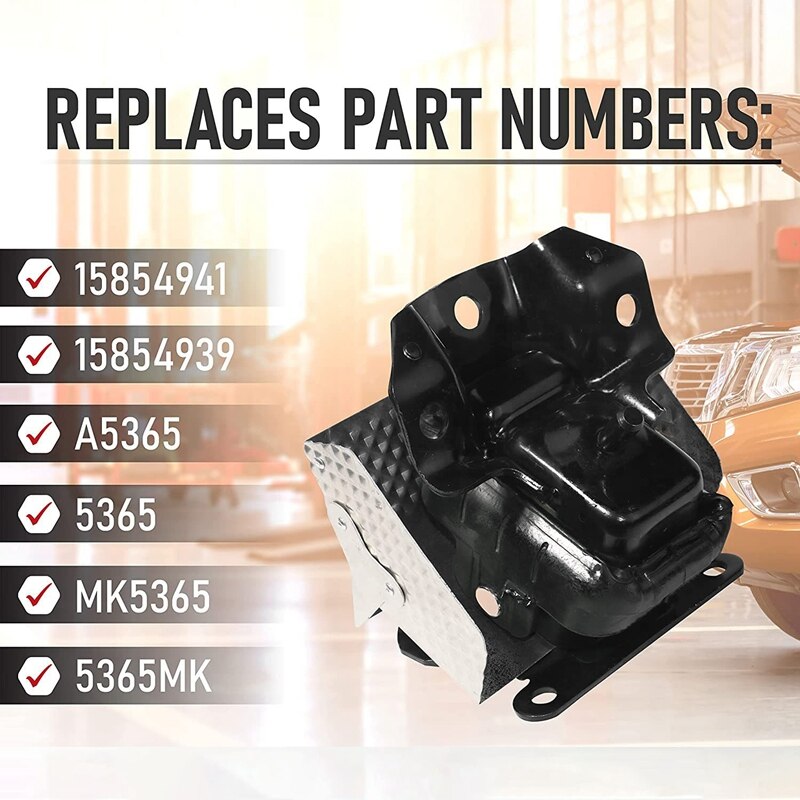 Engine Mount With Heat Shield For Chevy Cadillac G... – Grandado