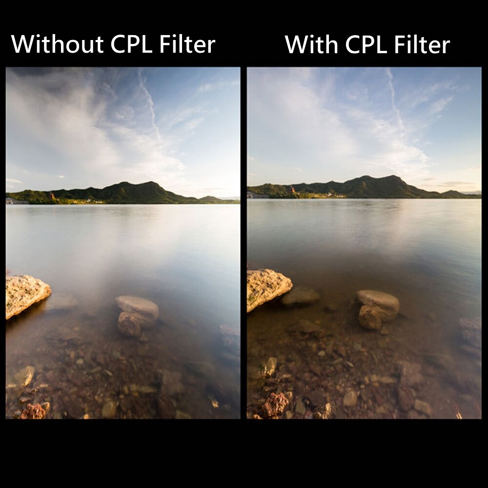 CPL Filter Circular Polarizer Polarizing Filter Mu... – Grandado