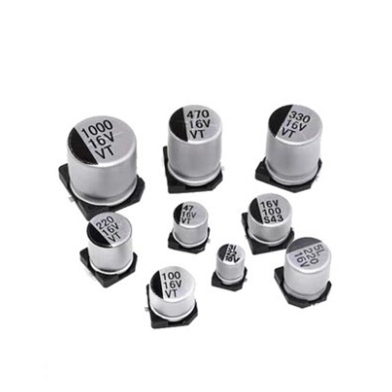 50pcs/lot SMD Aluminum Electrolytic Capacitor Kit ... – Grandado