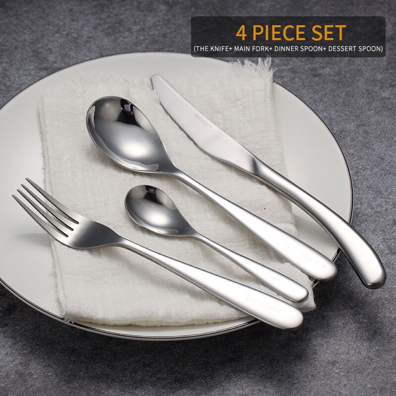 Maiyuansu vestlig bestikksett 304 bestikk i rustfr... – Grandado