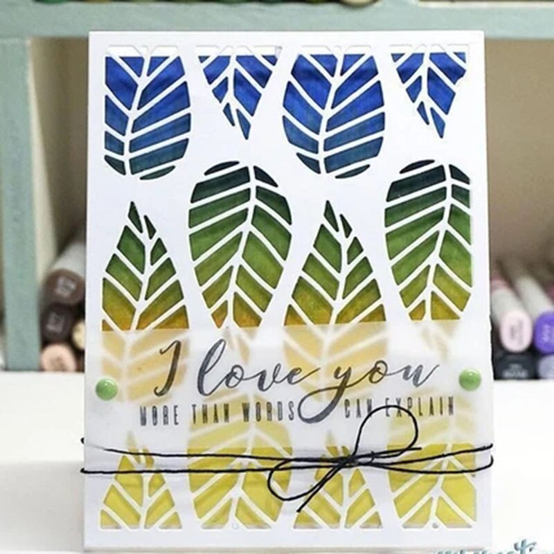 Metal Cutting dies Leaves background die cut Scrap... – Grandado