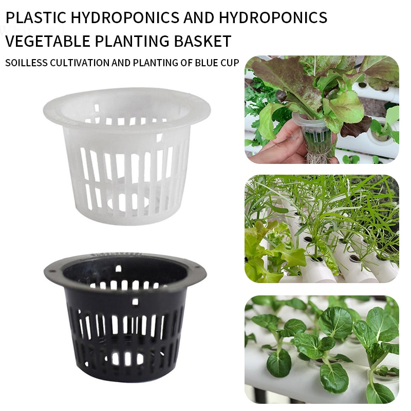 Hydroponic Mesh Pot Net Cup Basket Hydroponic Aero... – Vicedeal