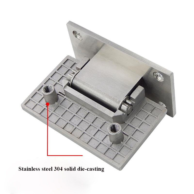 Spuitgieten 304 Rvs 90 Graden Glazen Deur Scharnie... – Grandado