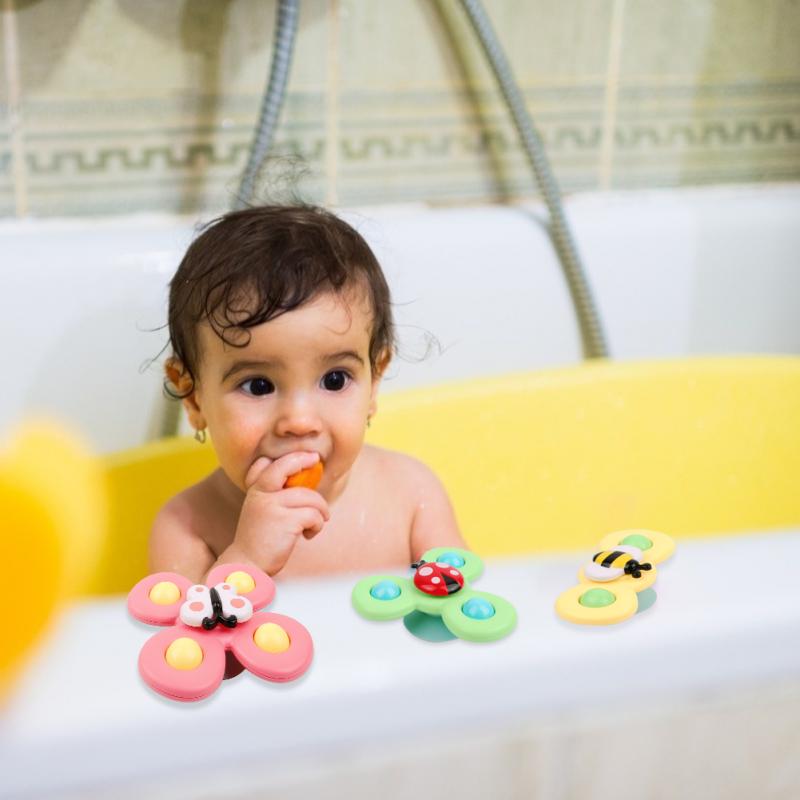 3Pcs Children's Toy Rotating Bath Toy Windmill Kid... – Grandado