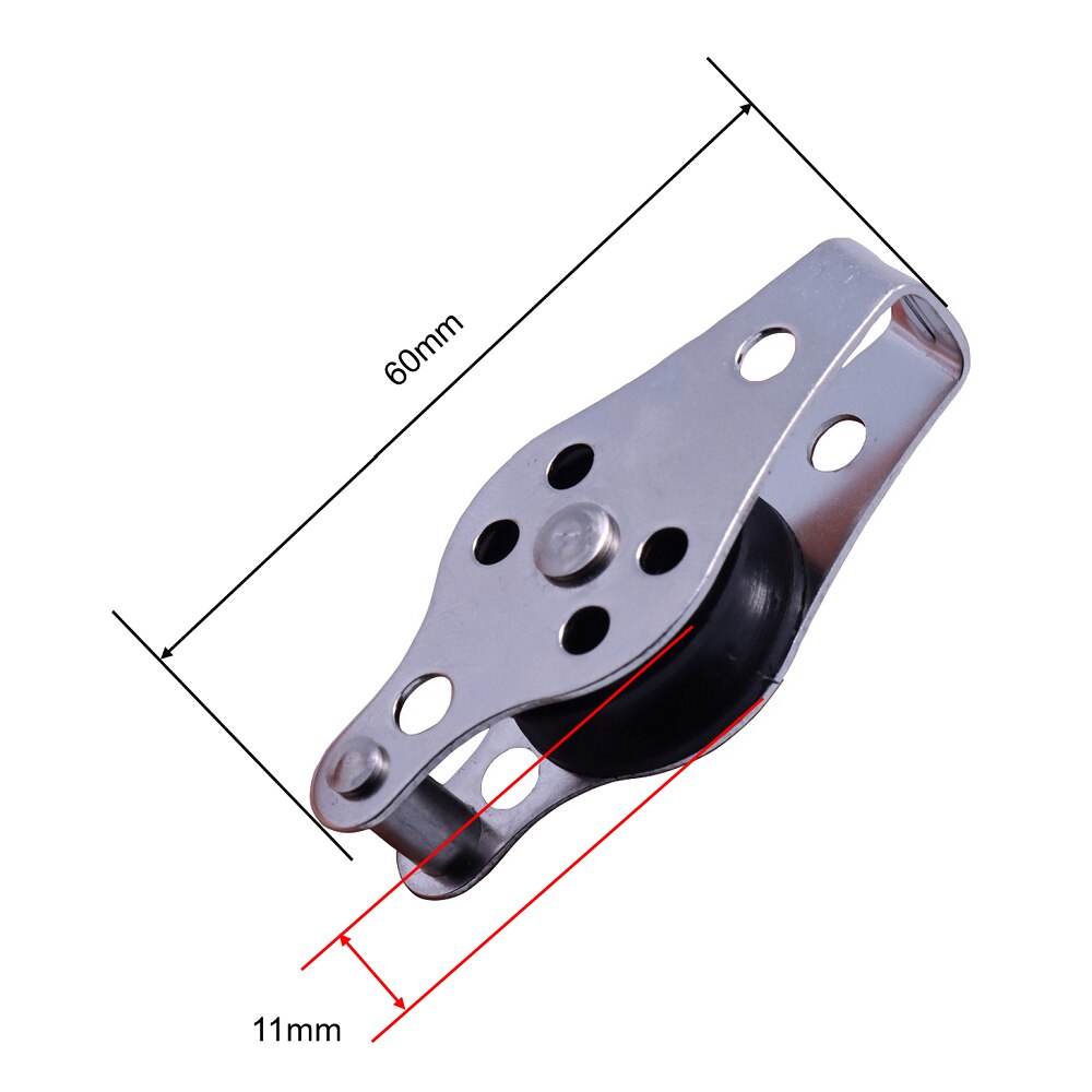 5PCS 316 Rvs Katrol 60mm Blokken Touw Katrol Nylon... – Grandado