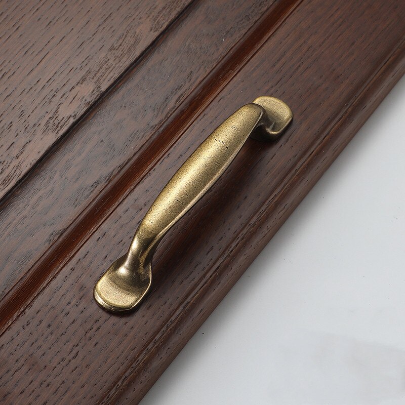 Antique Handle 128mm Bookcase Drawer Yellow Brass ... – Vicedeal