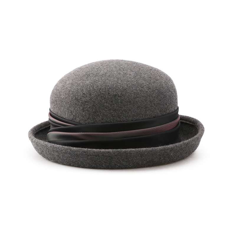 Women's Classic Black Derby Hat Winter Ladies ... – Grandado