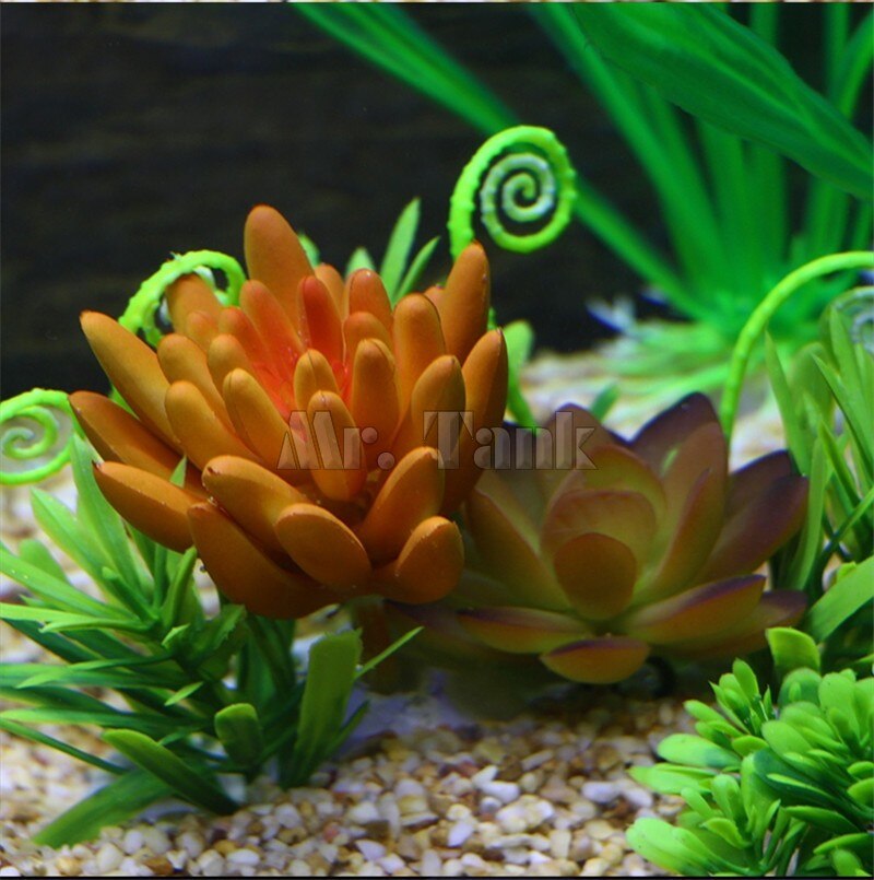 Mr.Tank 13pcs/set Aquarium Plants Package Plastic ... – Grandado