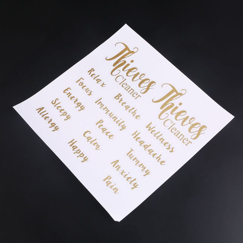 Essential Oil Bottles Labels Body Stickers Home De... – Grandado