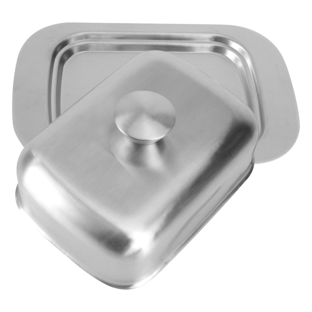 1pc Stainless Steel Butter Plate Simple Beef Tallo... – Grandado