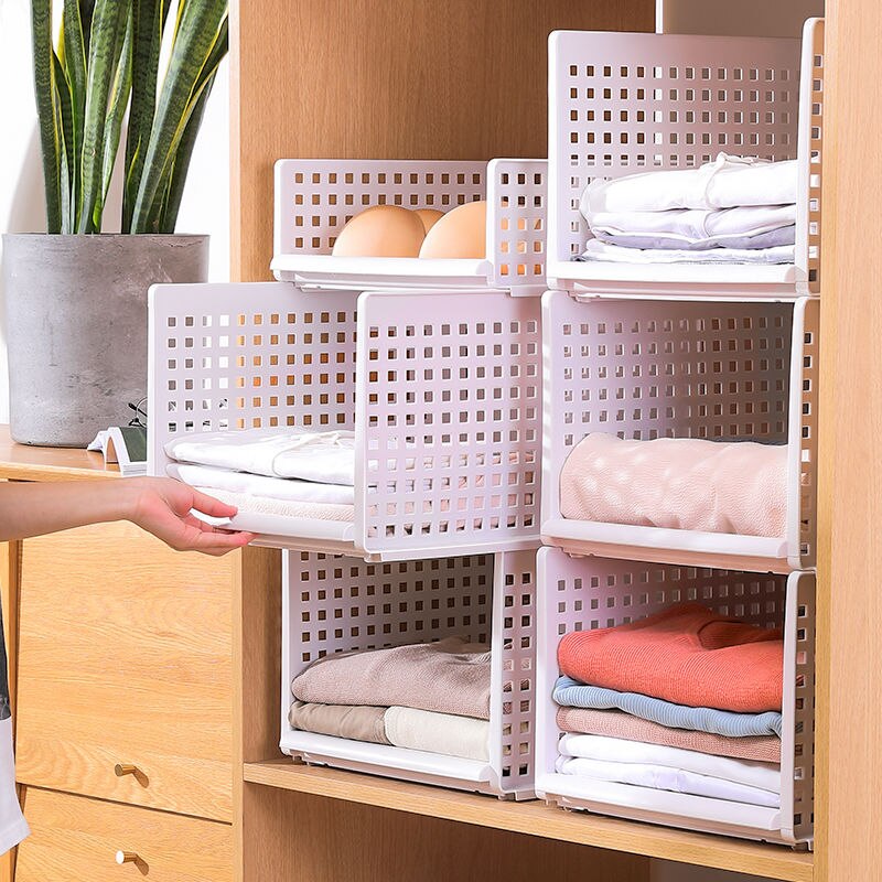 Polypropylene wardrobe storage artifact storage ra... – Vicedeal