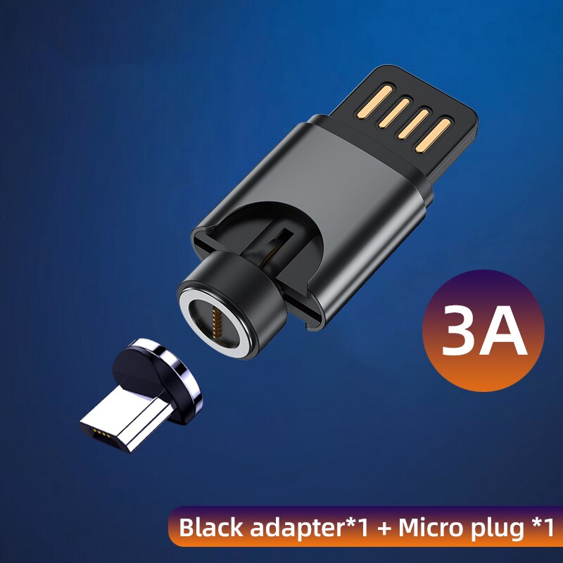 !ACCEZZ 3A Magnetic Adapter Mini USB to Type C Mic... – Vicedeal