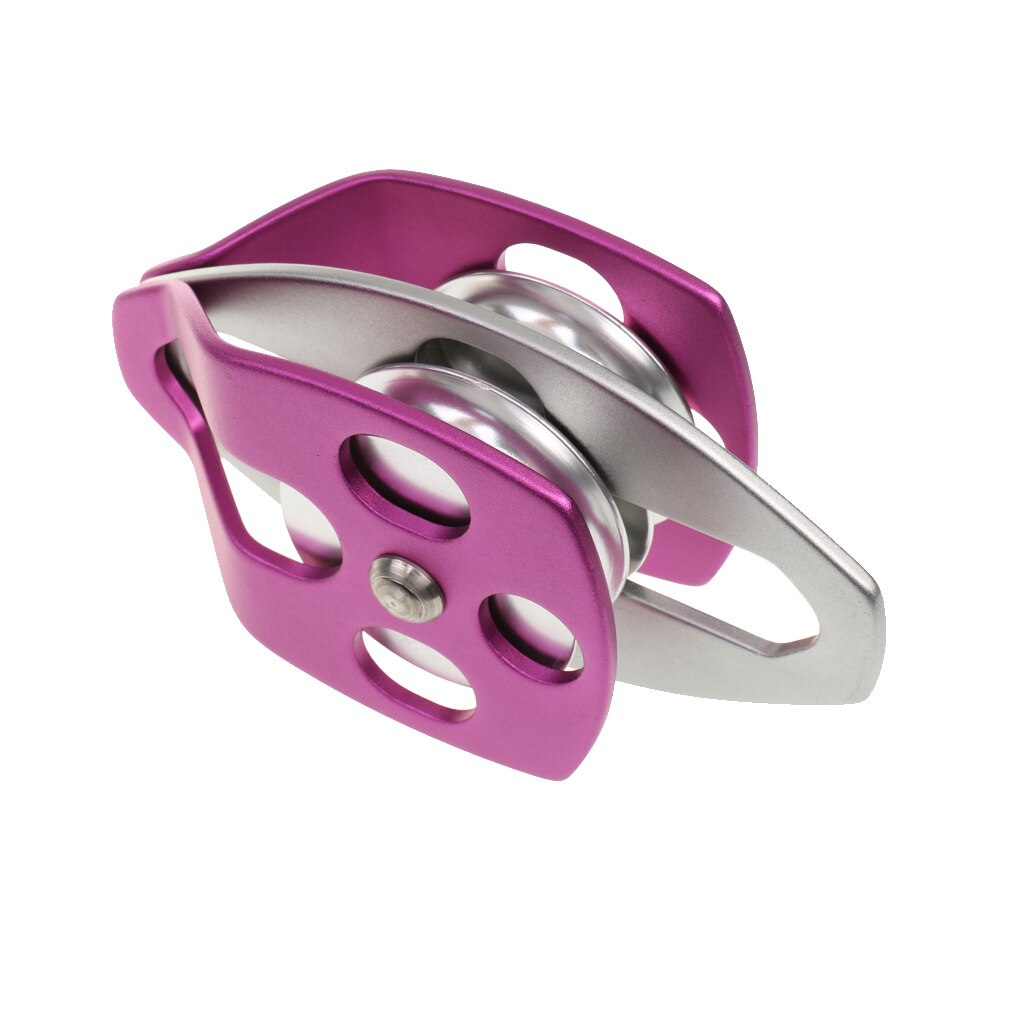 Safety 32KN/7000Lb Large Aluminum Alloy Twin Sheav... – Grandado