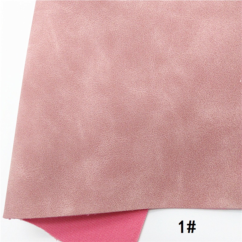 Two Tones Suede Synthetic Leather Faux Fabric Shee... – Grandado