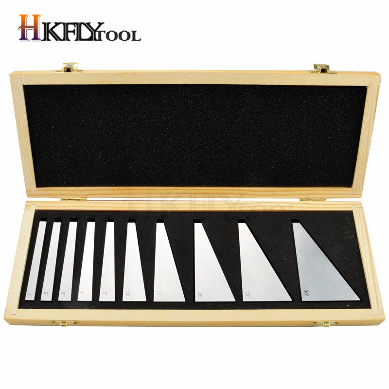 10Pcs 1-30 Degree Precision Ground Durable Angle B... – Grandado