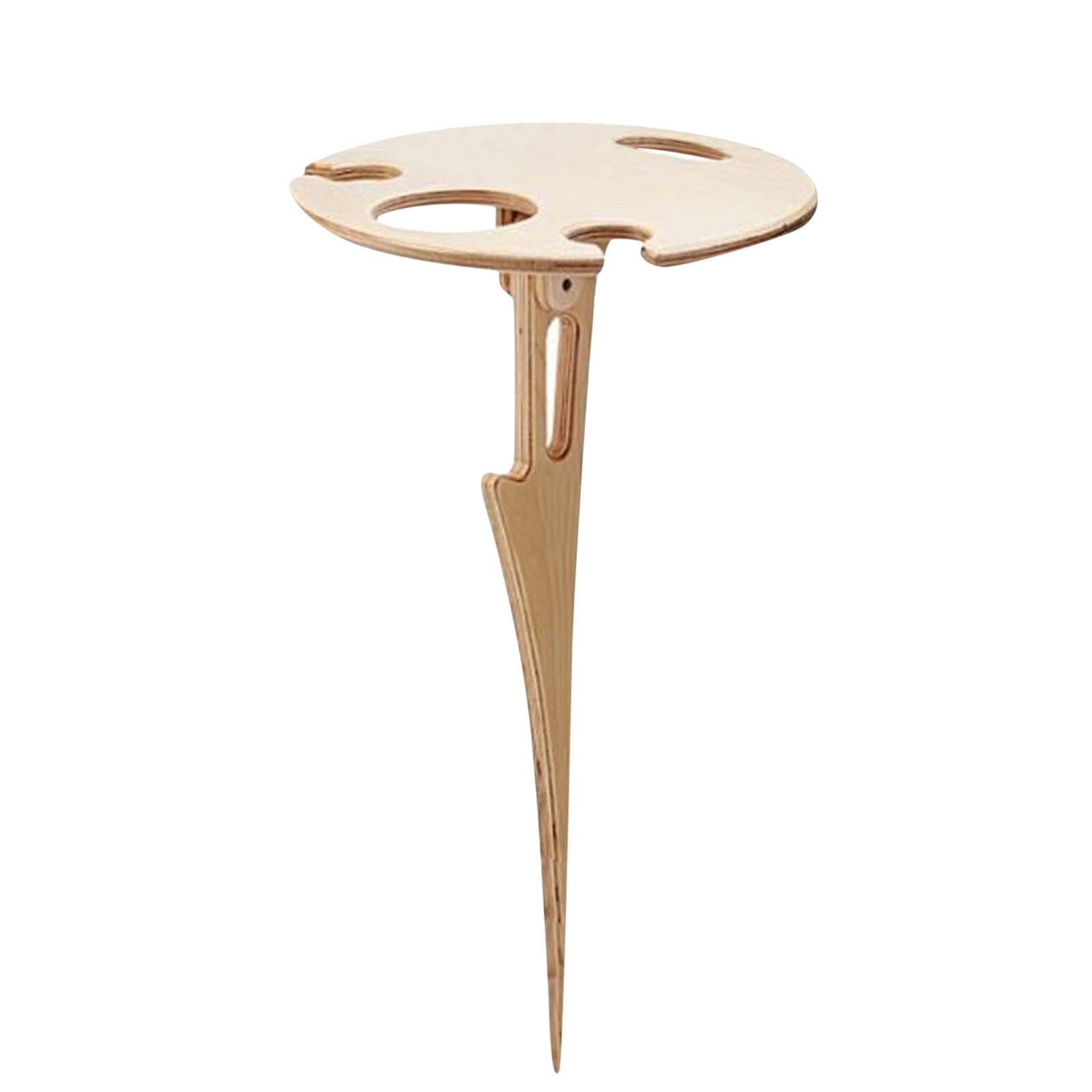 Wine Holder Wooden Table For Outdoor Party Wedding... – Grandado