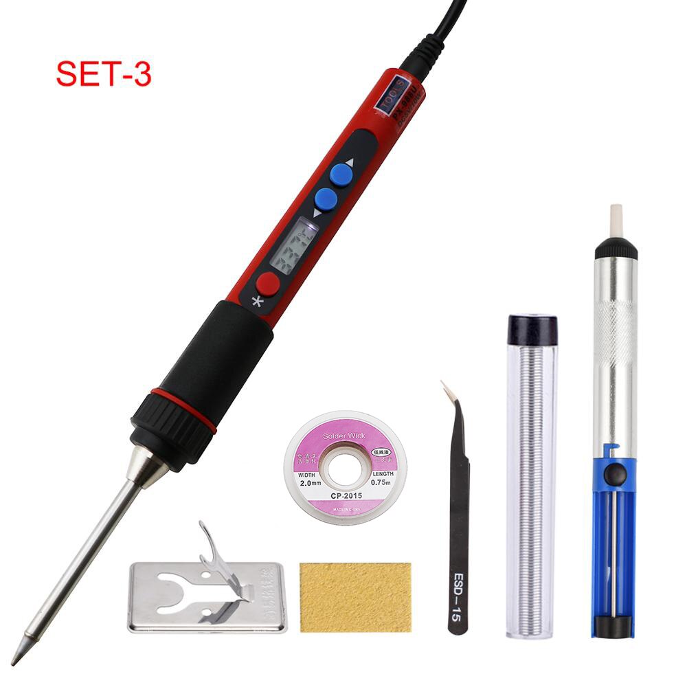 Portable USB Electric Soldering Iron 5V 10W LCD Di... – Grandado