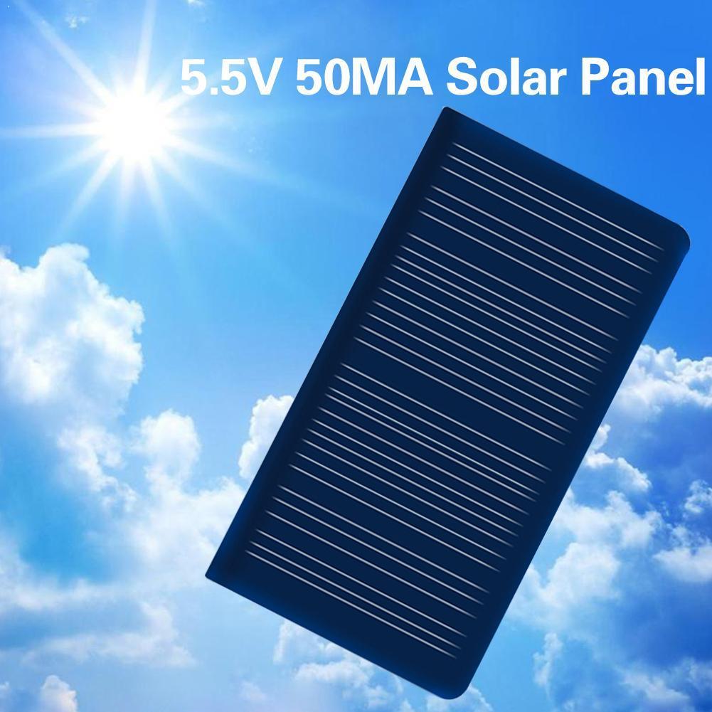 5.5v 50ma Round Black Mini Solar Panel 68*38mm Sil... – Vicedeal