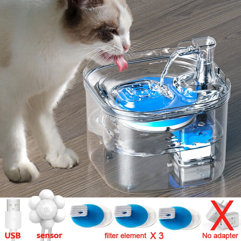 Smart Cat Water Fountain Automatic Filter Water Di... – Grandado