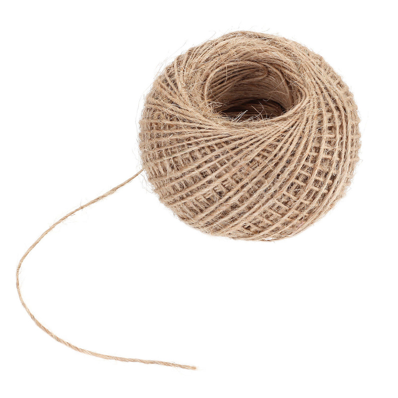 100M Natuurlijke Jute Hessische Jute Twijn Cord He... – Vicedeal