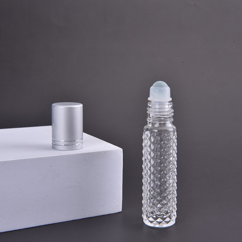 10ml Glass Roller Bottles Refillable Clear Bottle ... – Vicedeal