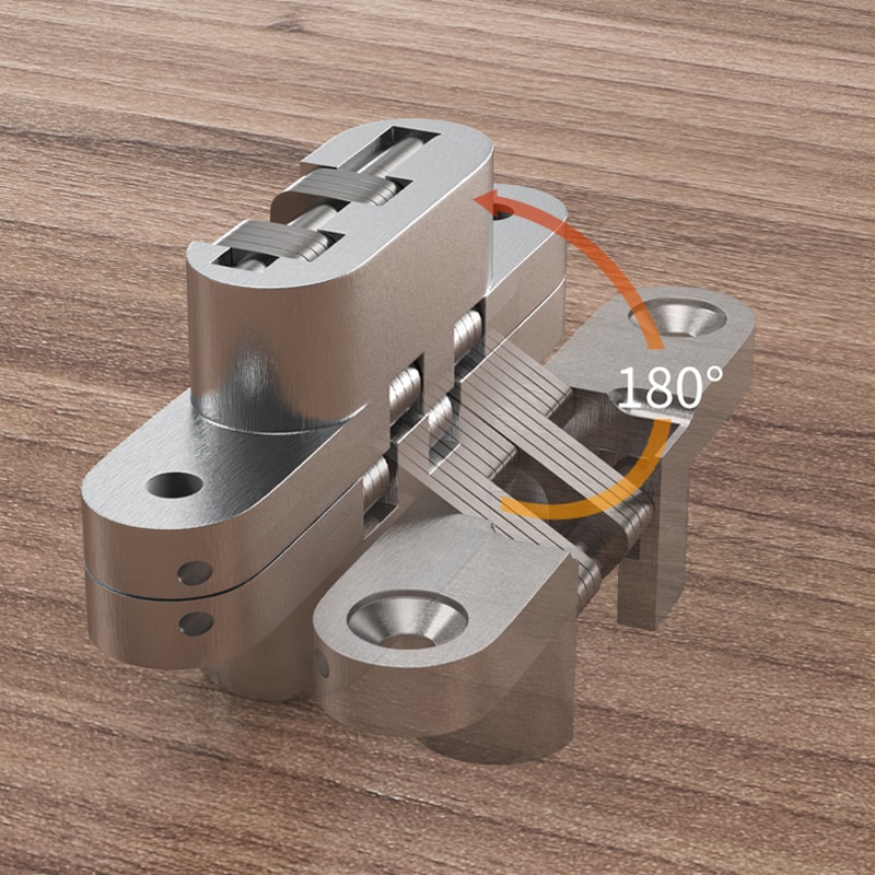 2PCS BETOCI 304 stainless steel hidden hinge 7spec... – Grandado