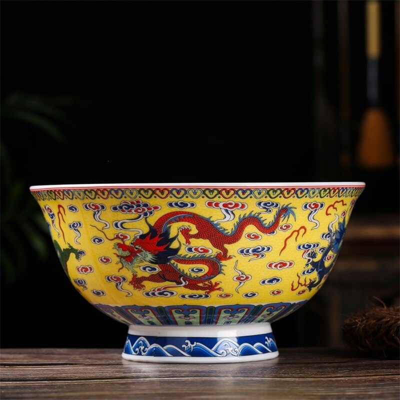 2pcs 5inch Chinese Soup Rice Bowls Jingdezhen Cera... – Grandado