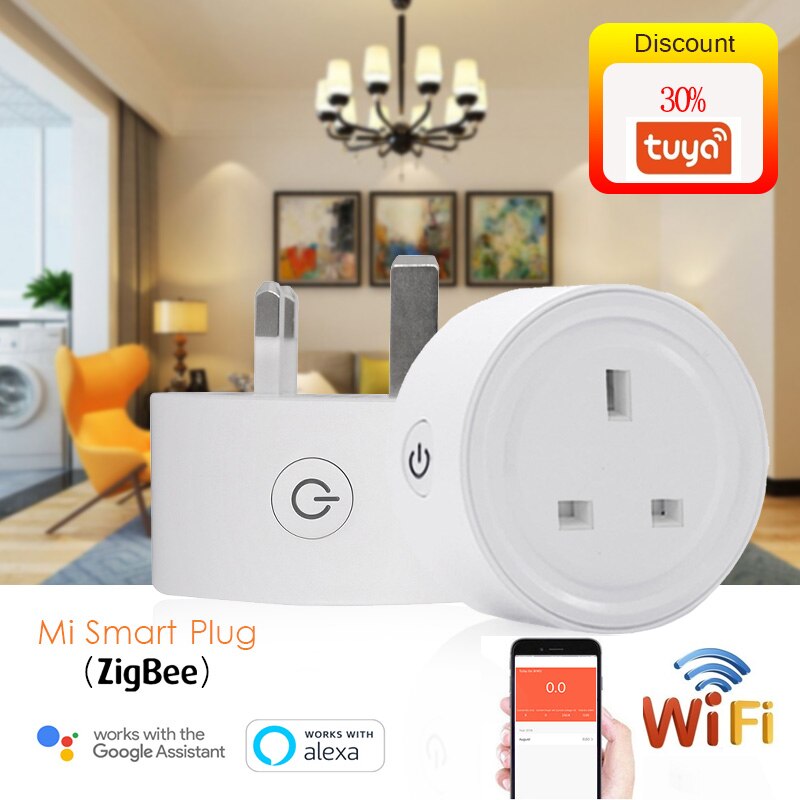 WiFi Smart Plug Smart Socket UK 10A Power Socket N... – Grandado