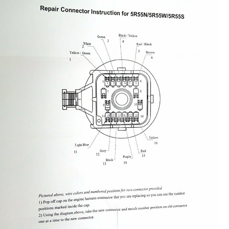 Wire Harness Pigtail Repair Kit for Shift Solenoid... – Grandado