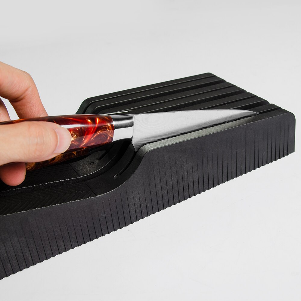 Drawer Knife Block Holder Durable Pp Fibre Kitchen... – Grandado